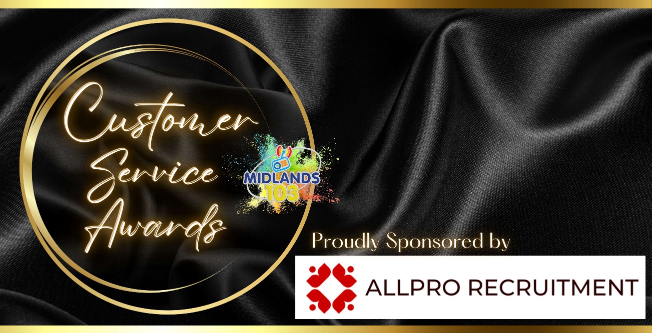Customer service awards launched by Midlands 103 - Tindle News