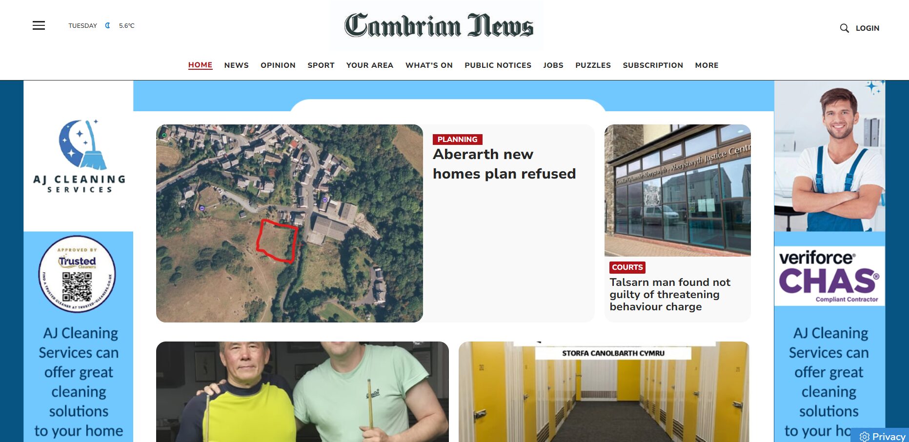 Cambrian News named award finalist for third year running - Tindle News